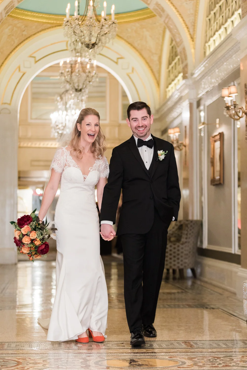 Lauren + Brian | Fairmont Copley Boston Wedding — Lovely Valentine