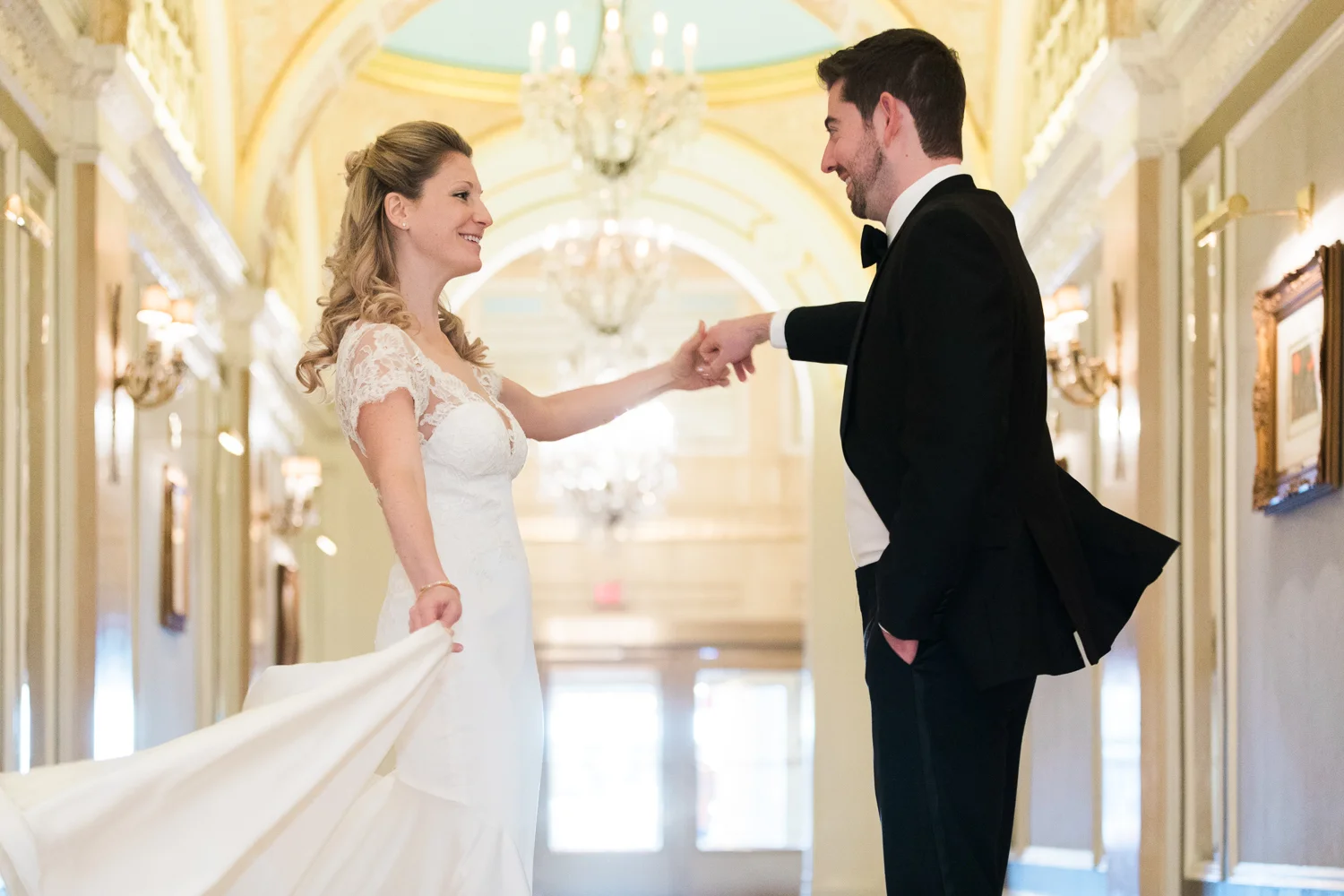 Lauren + Brian | Fairmont Copley Boston Wedding — Lovely Valentine