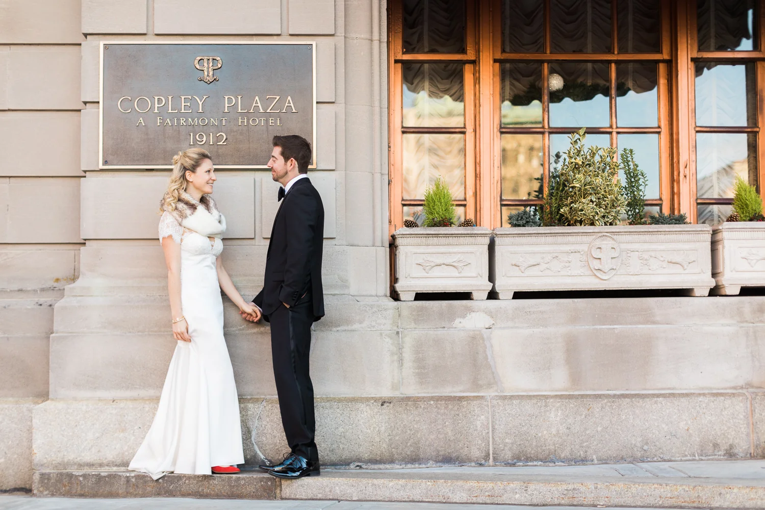 Lauren + Brian | Fairmont Copley Boston Wedding — Lovely Valentine