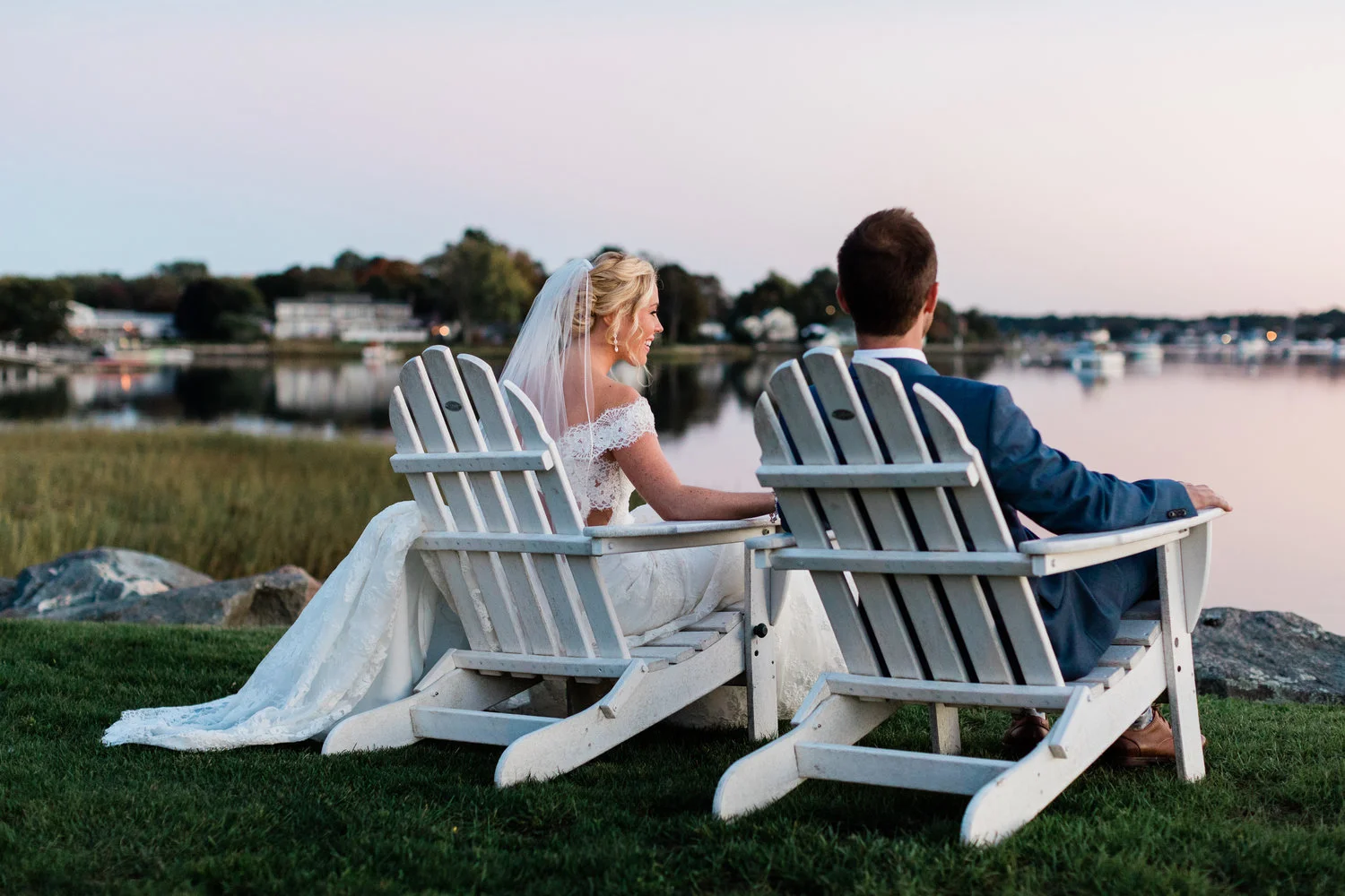 Alyssa + Brendan | Danversport Yacht Club Wedding — Lovely Valentine