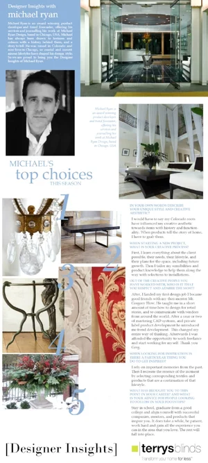 Welcome — Michael Ryan Design