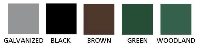 2-3/8” SCH40 - Galvanized Steel Fence Pipe