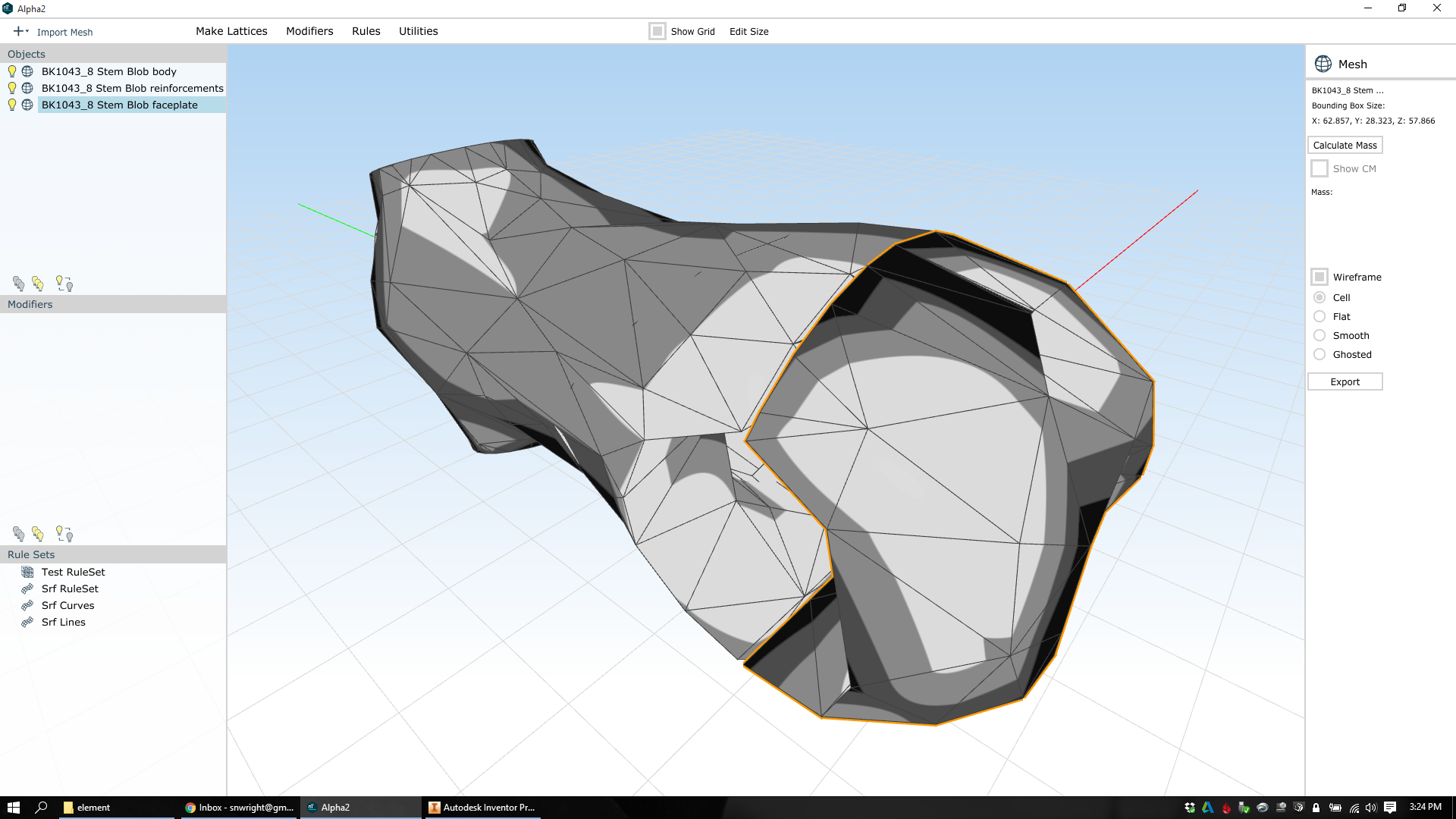 Lattice design workflow, part 3: Integrating full mechanical features ...