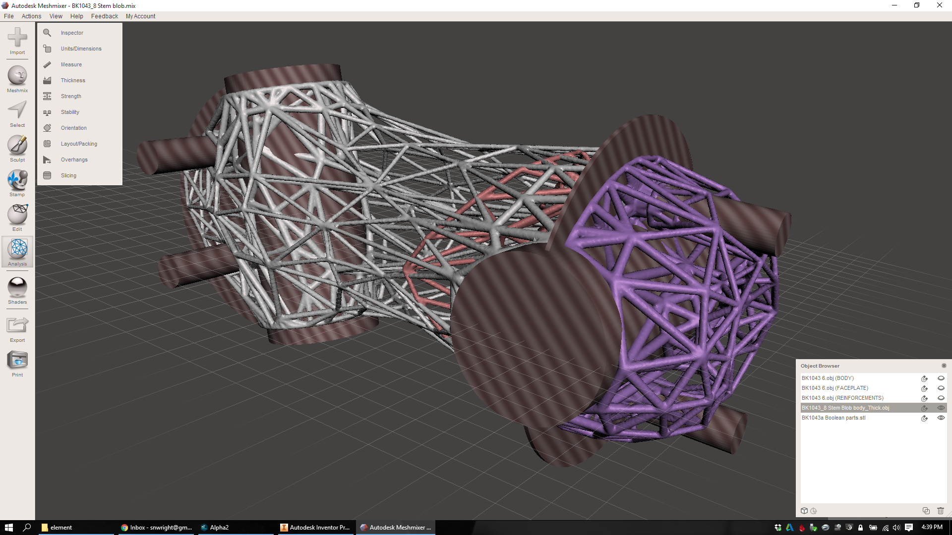 Lattice design workflow, part 3: Integrating full mechanical features ...