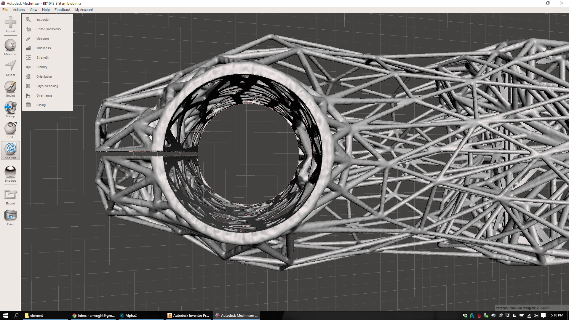 Lattice design workflow, part 3: Integrating full mechanical features ...