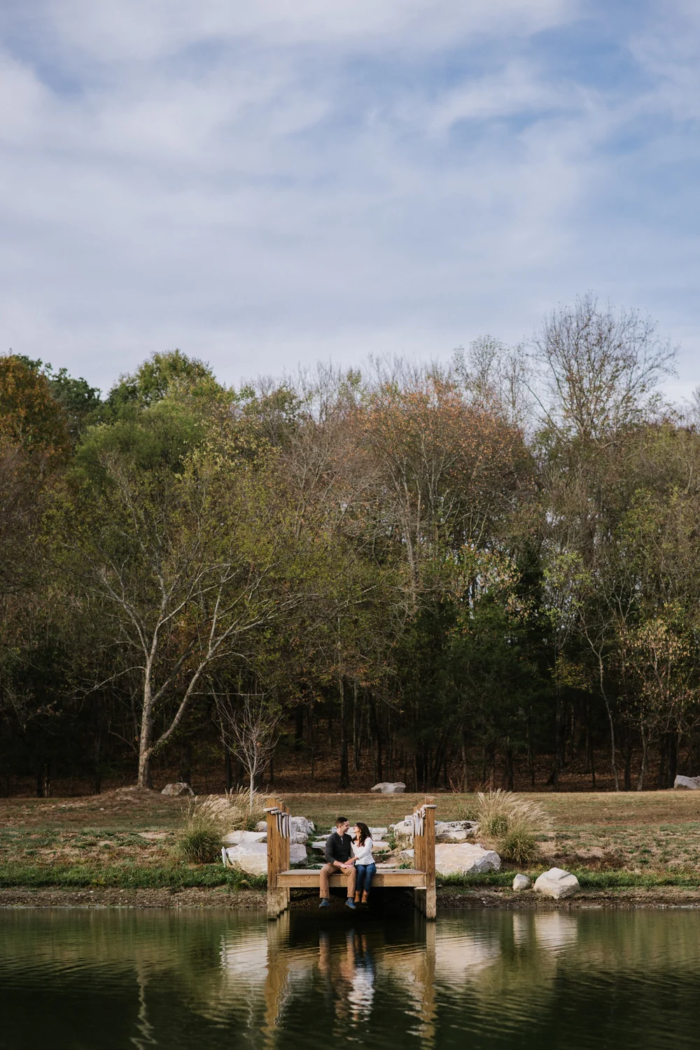 Autumn + Scott Engagement Session at Graystone Quarry in Nashville ...