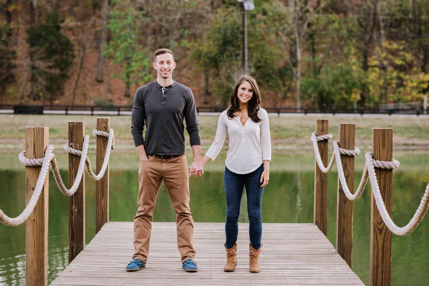 Autumn + Scott Engagement Session at Graystone Quarry in Nashville ...