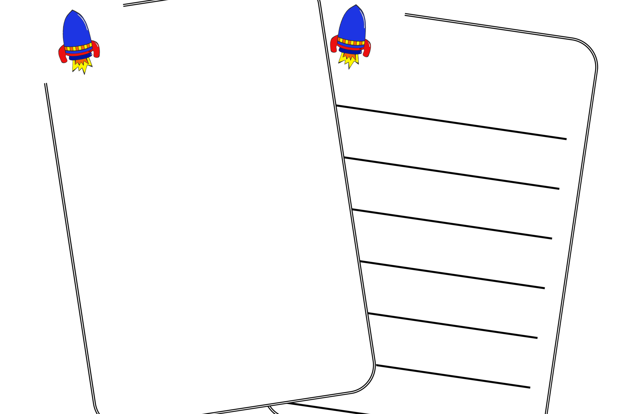 FREE Rocket/Space Writing Template Early Years (EYFS) Printable ...