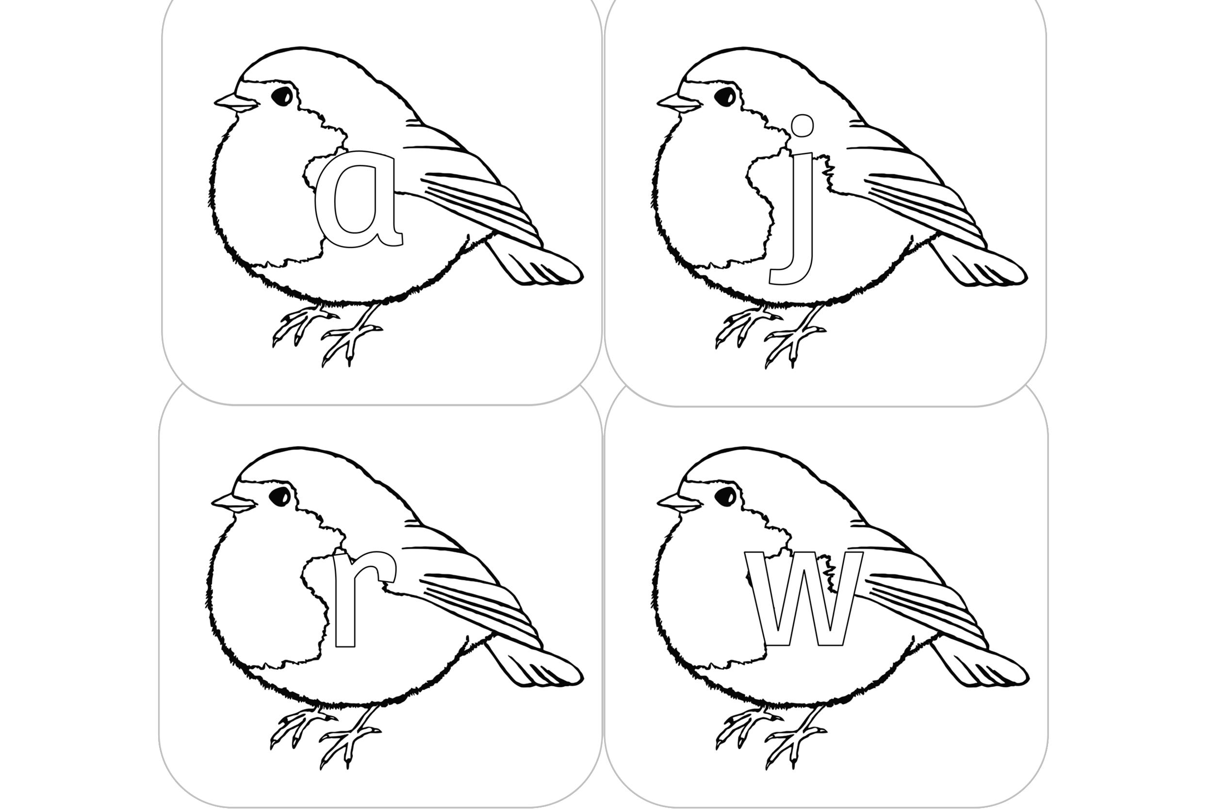 Robin Printable