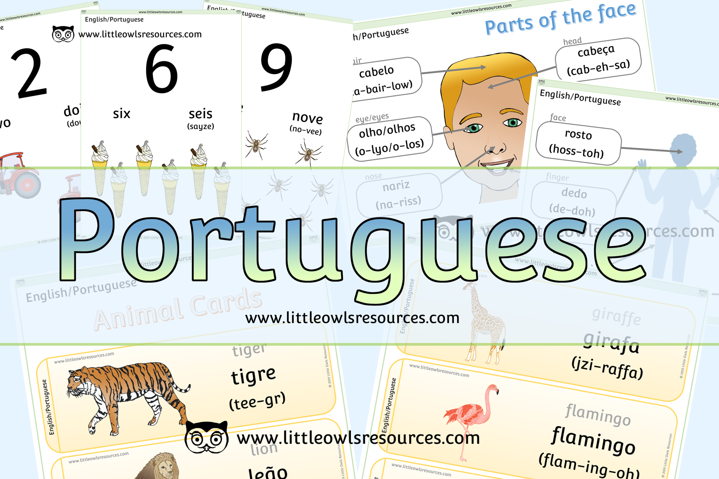*DUAL LANGUAGE MENU* — Little Owls Resources - FREE