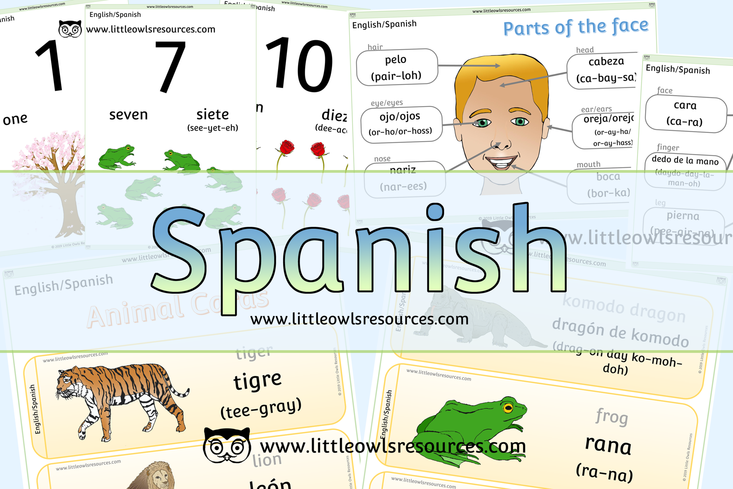 *DUAL LANGUAGE MENU* — Little Owls Resources - FREE