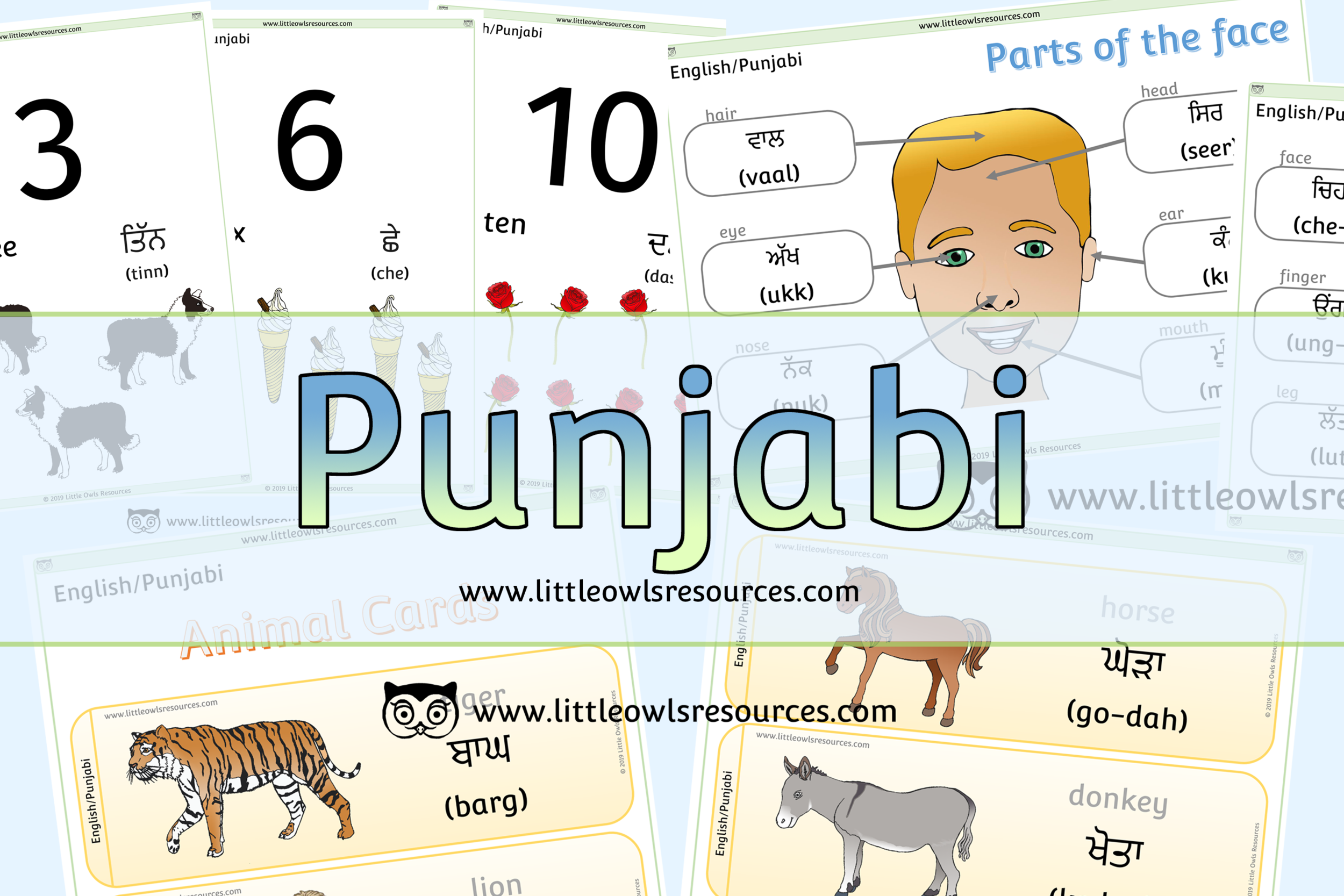 *DUAL LANGUAGE MENU* — Little Owls Resources - FREE