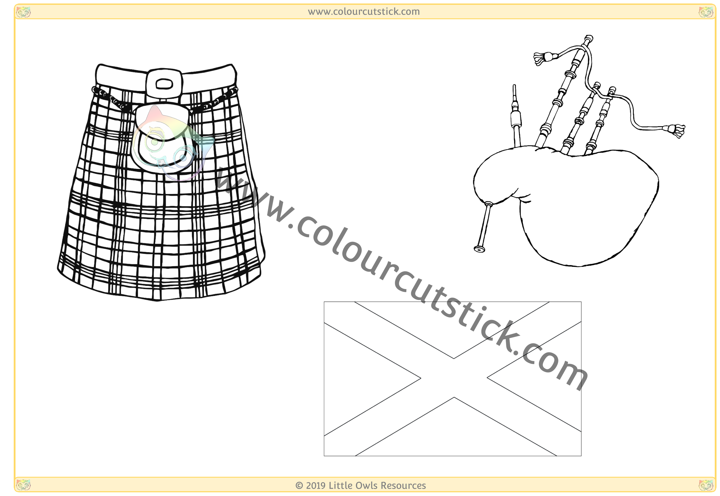 FREE St. Andrew's Day printable Early Years/EY (EYFS) resources ...