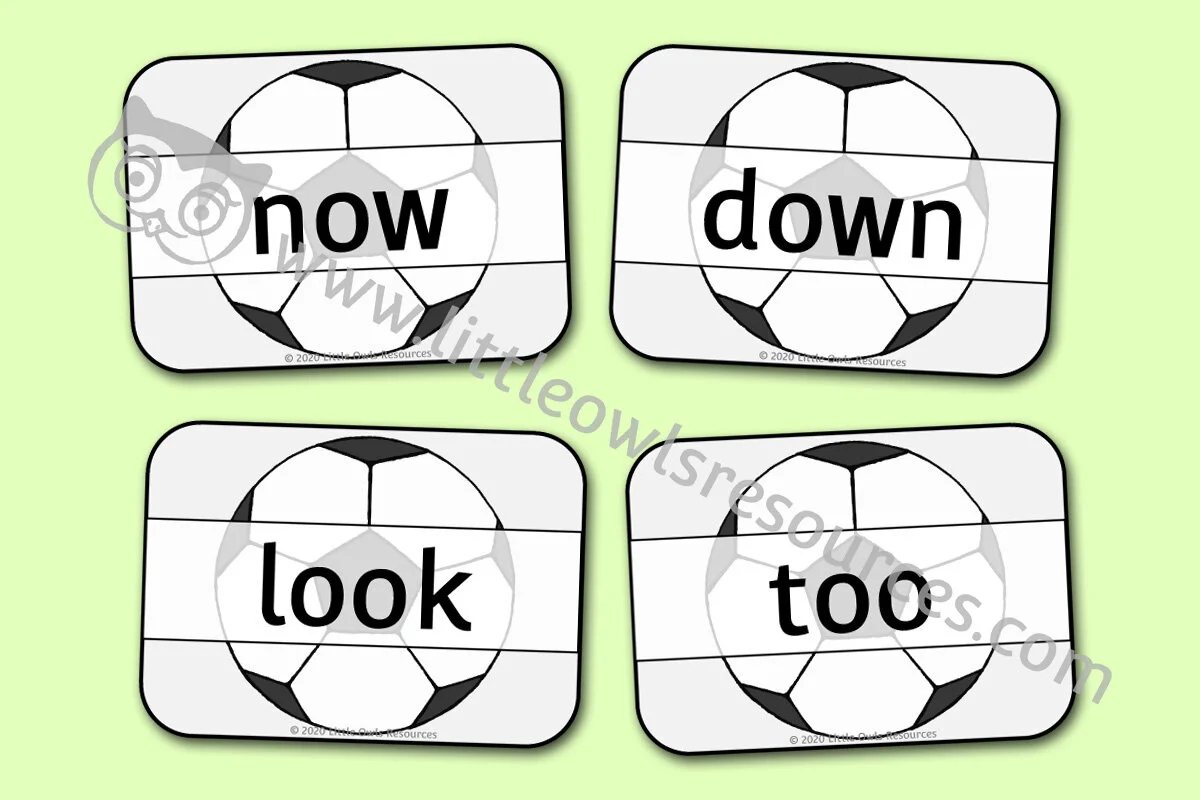 FREE High Frequency Sight Word Flashcards/Activities/Display for Early ...