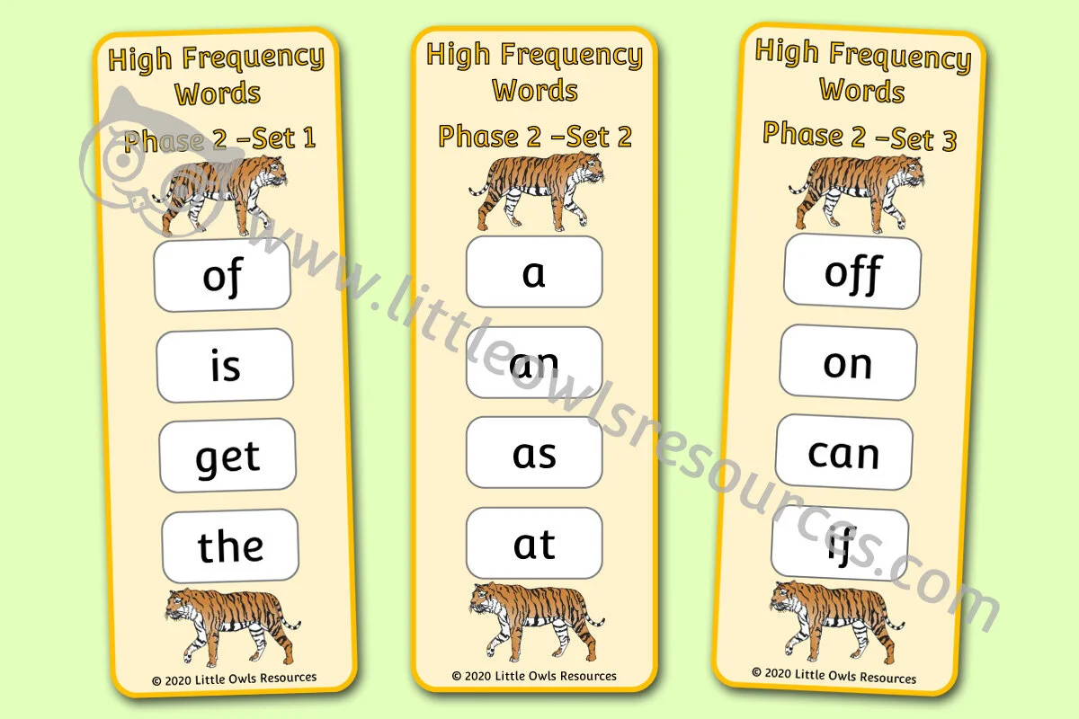 FREE High Frequency Sight Word Flashcards/Activities/Display for Early ...