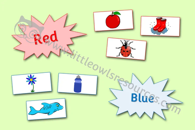 FREE Colours printable Early Years/EYFS/preschool/reception/childminder ...
