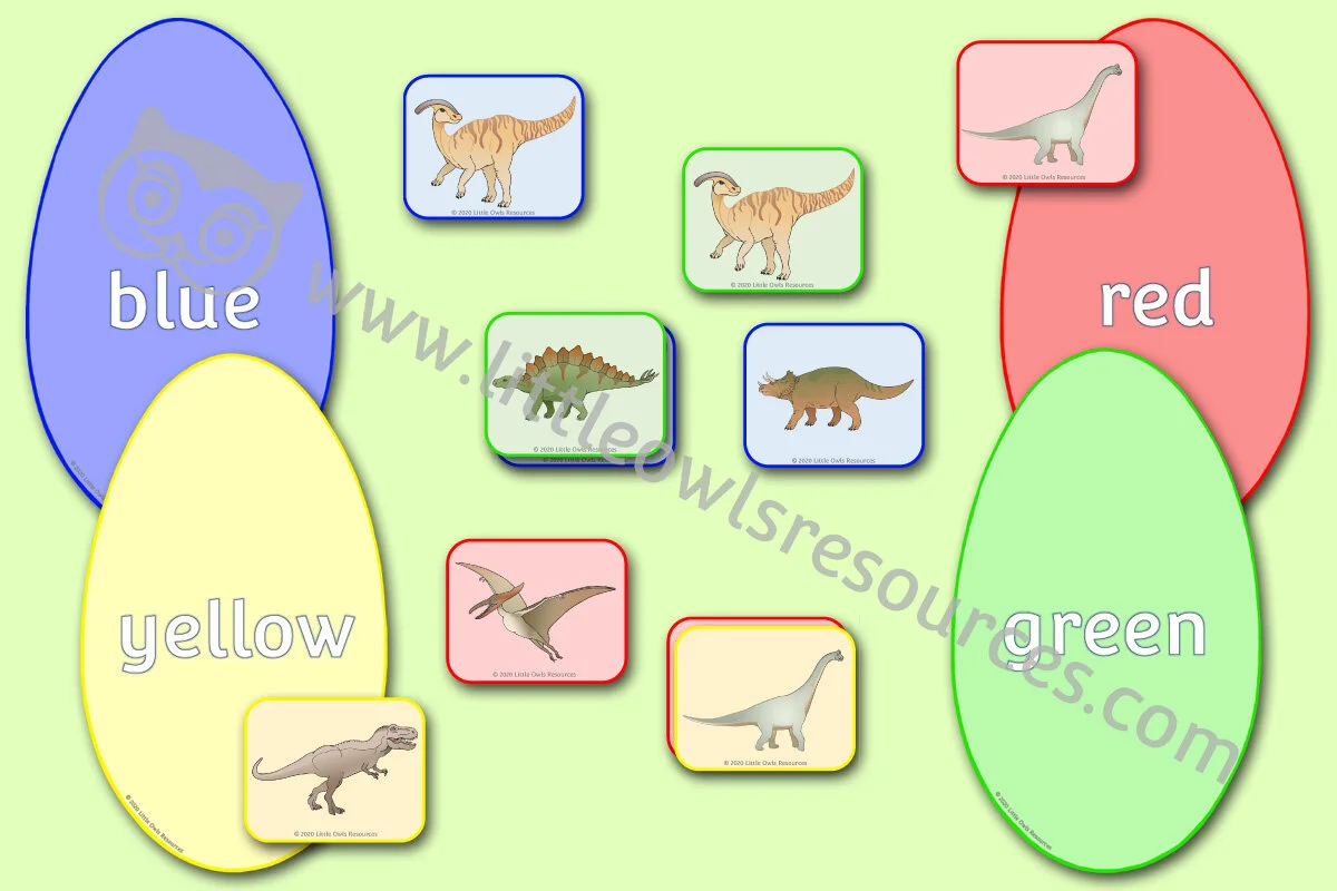 FREE Colours printable Early Years/EY (EYFS) resources/activities ...