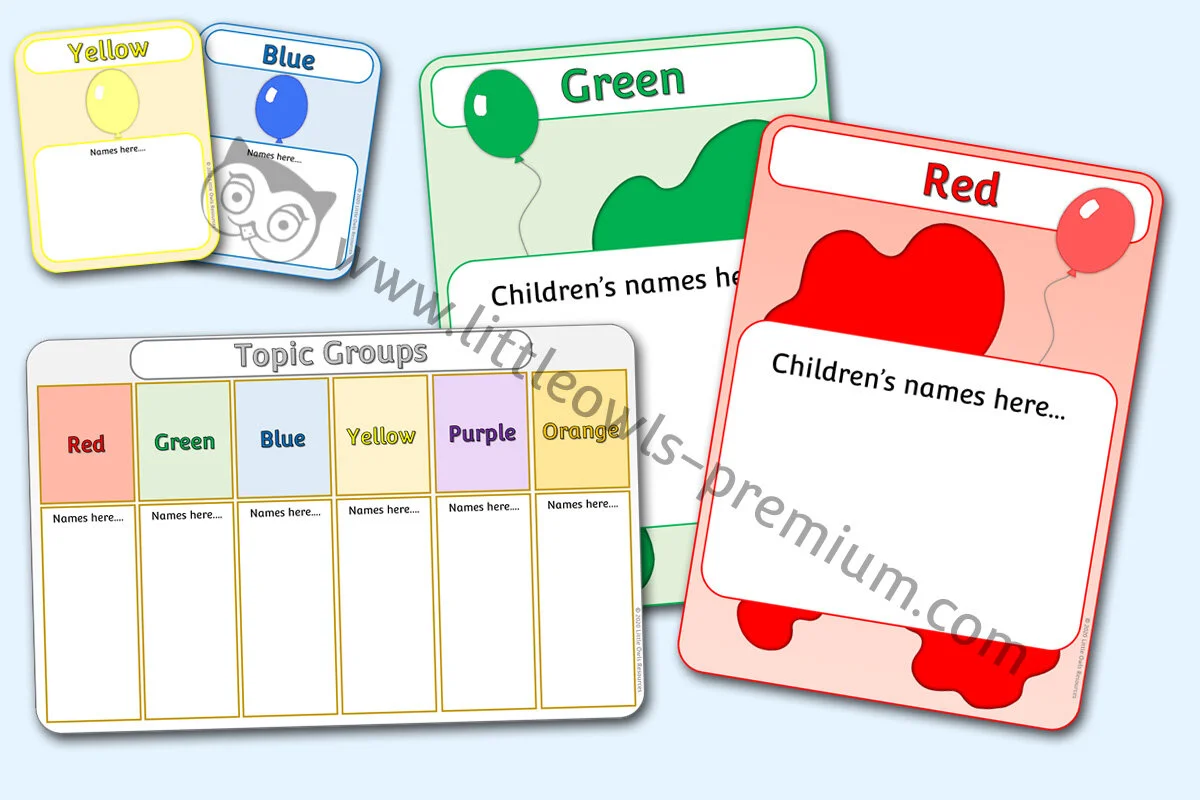 FREE Colours printable Early Years/EY (EYFS) resources/activities ...