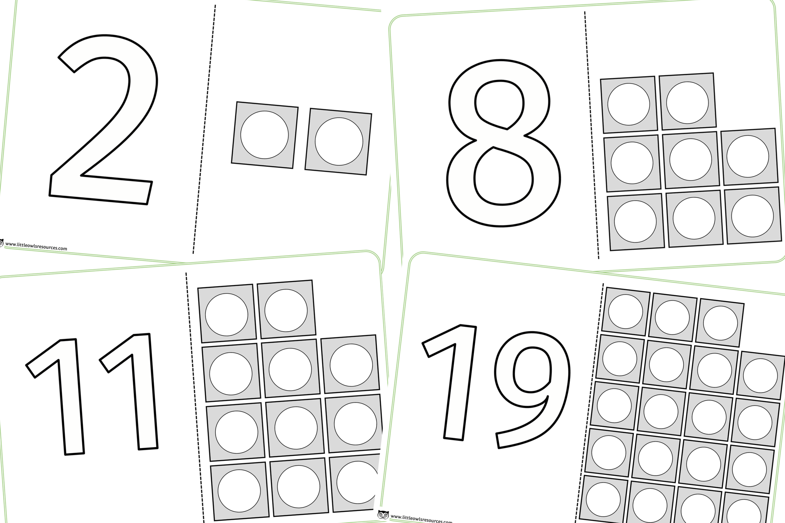 FREE Number Formation Early Years (EYFS) Printable Resource — Little ...