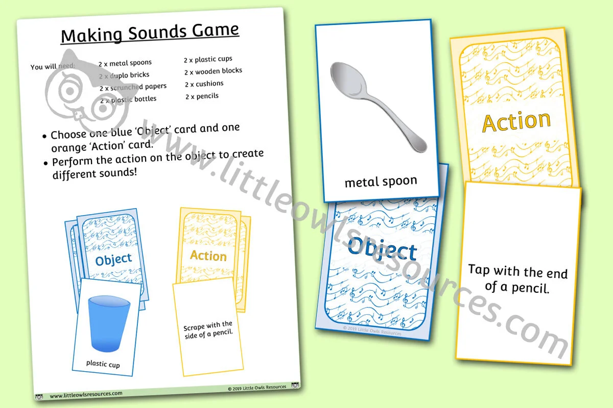 Phase 1 Phonics/Letters and Sounds — Little Owls Resources - FREE