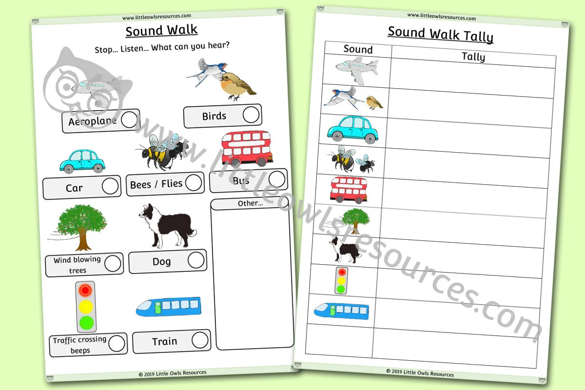 Phase 1 Phonics/Letters and Sounds — Little Owls Resources - FREE