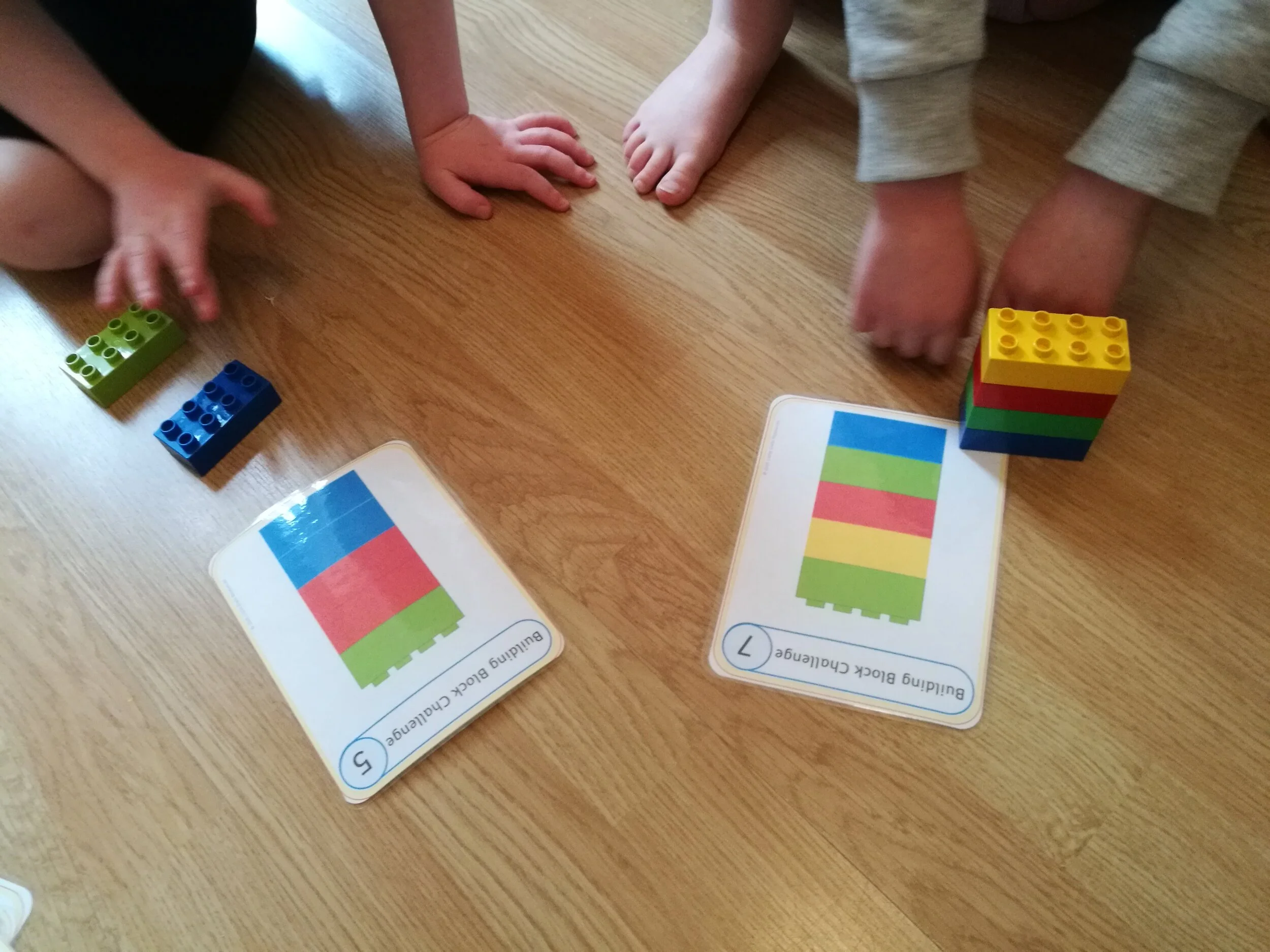 FREE Building Block Challenge printable Early Years/EY (EYFS) resource ...
