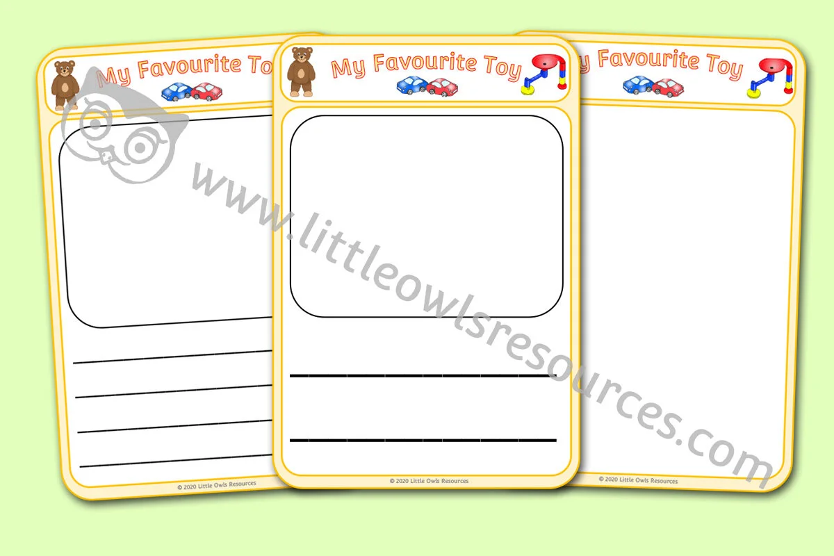 FREE Toys Topic/Theme printable Early Years (EYFS) resources/downloads ...