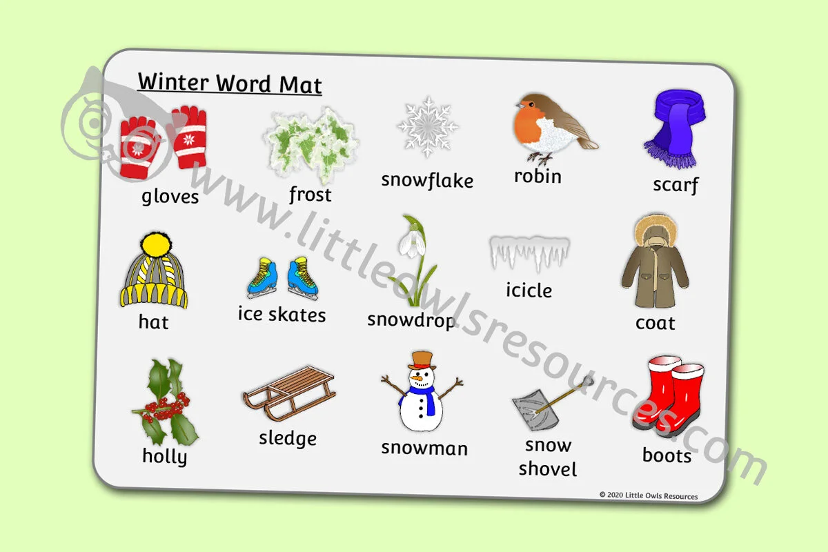 FREE Winter printable Early Years/EYFS/preschool/reception/childminder ...