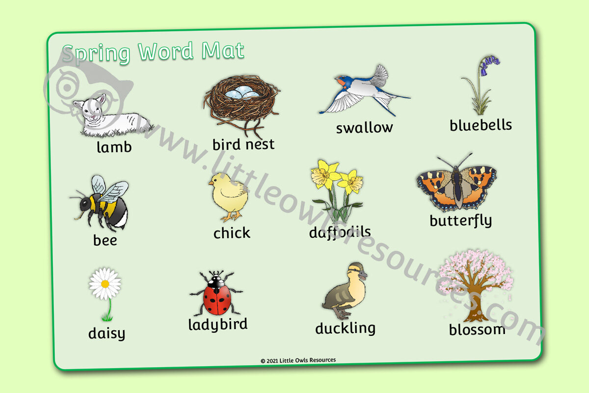 FREE SPRING printable Early Years/EY (EYFS) resources/downloads ...