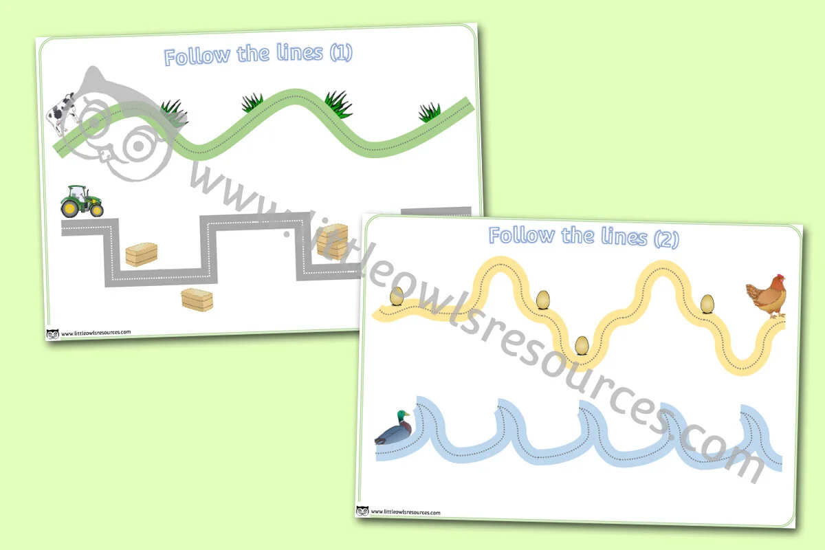 FREE On The Farm printable Early Years/EY (EYFS) resources/downloads ...