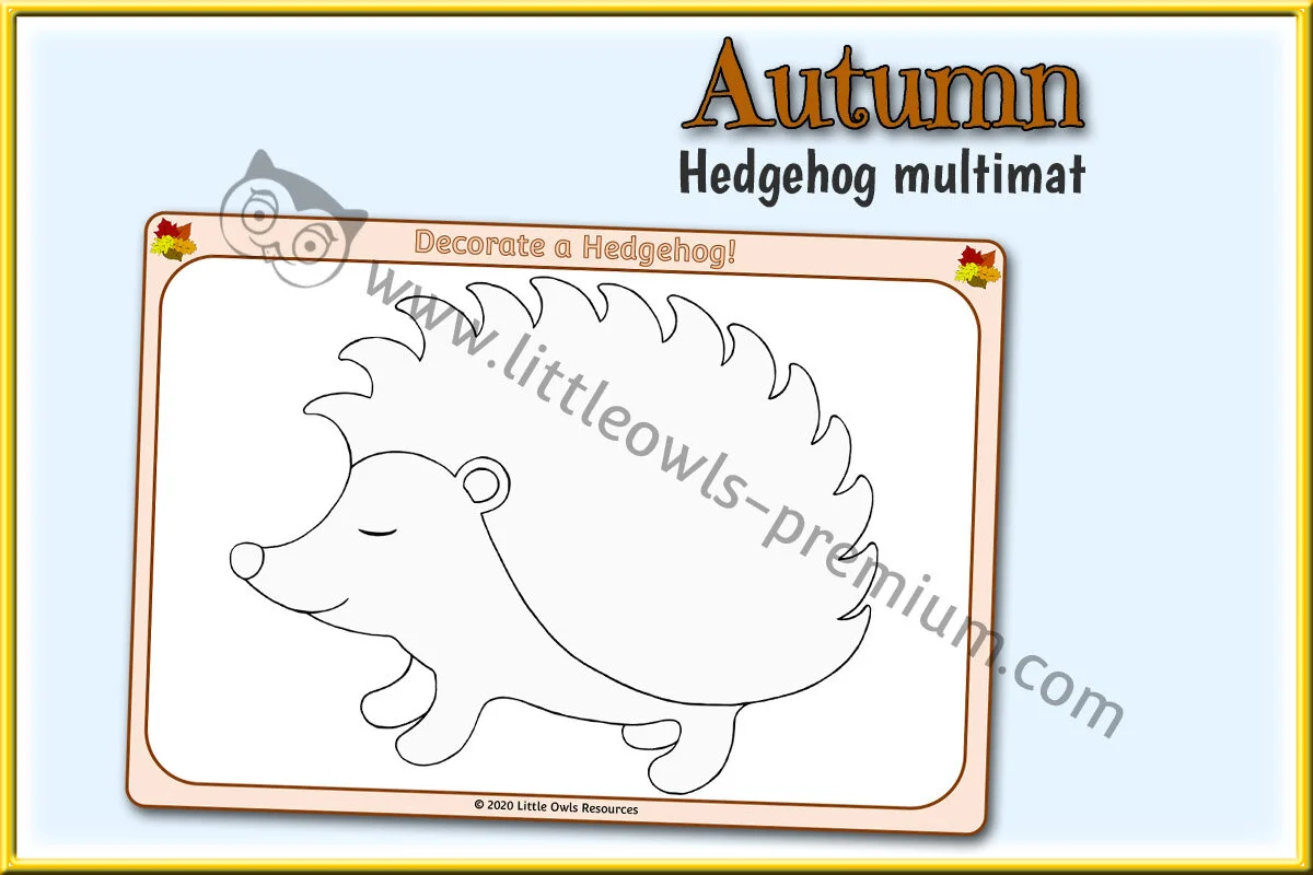 FREE Autumn Season Topic/Weather printable Early Years/EY (EYFS ...