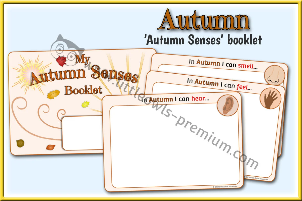 FREE Autumn Season Topic/Weather printable Early Years/EY (EYFS ...