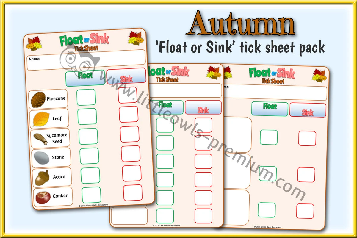 FREE Autumn Season Topic/Weather printable Early Years/EY (EYFS ...