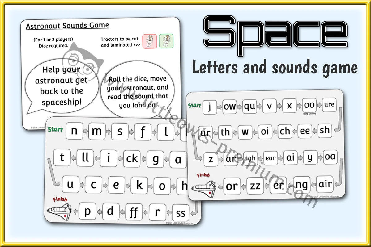 FREE Space/Station/Craft/Ship/Planets/Rocket Topic printable Early ...