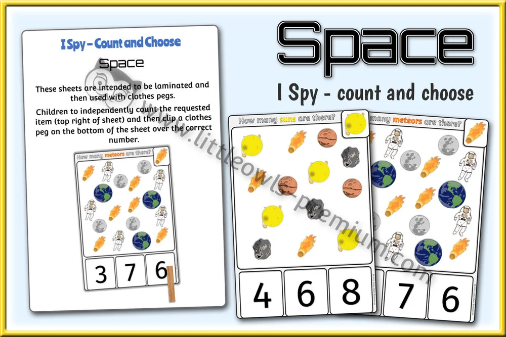 Counting The Planets Song