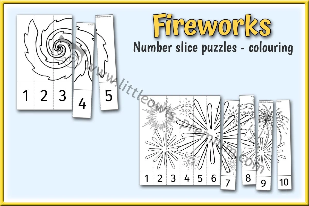 FREE Fireworks/Bonfire/Guy Fawkes Night printable resources/activities - Early Years/Preschool ...