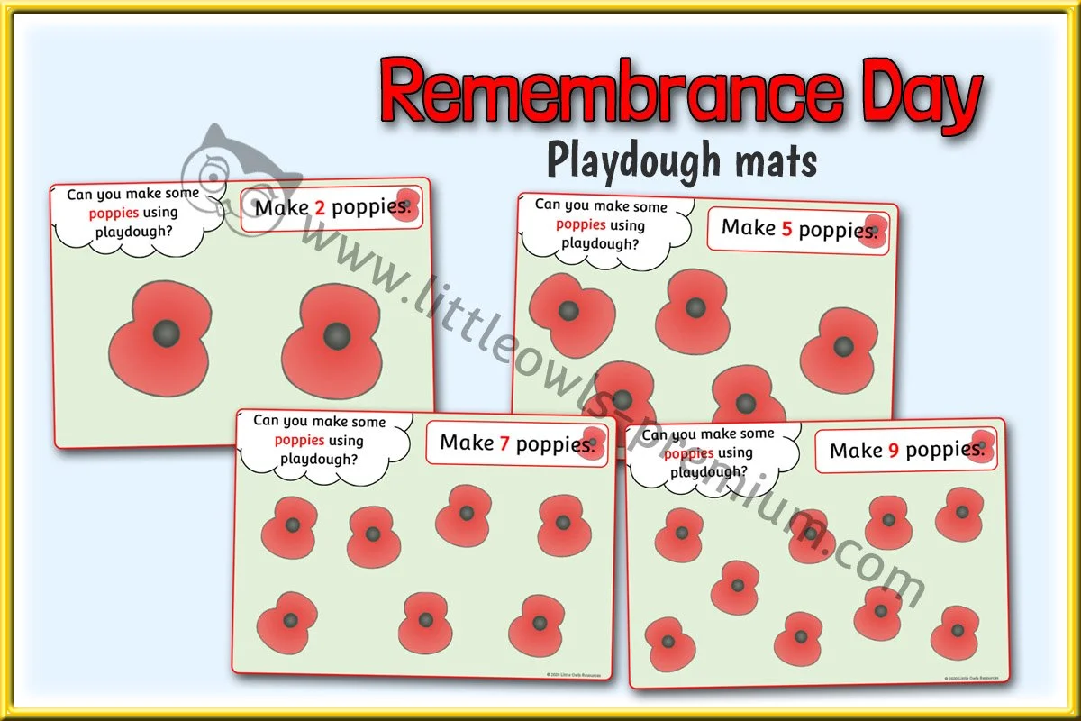 FREE Remembrance Day printable Early Years/EY (EYFS) resources ...