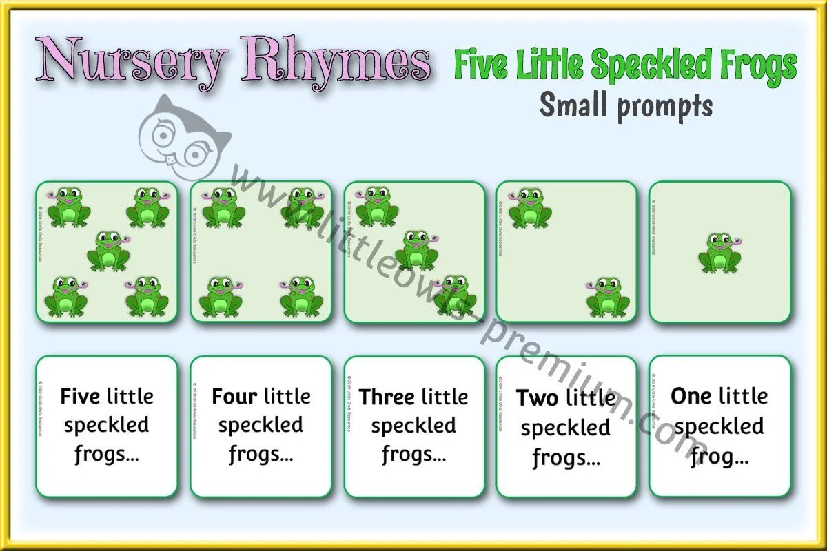 Free Nursery Rhyme Printable Early Years/EY (EYFS) resources/downloads ...