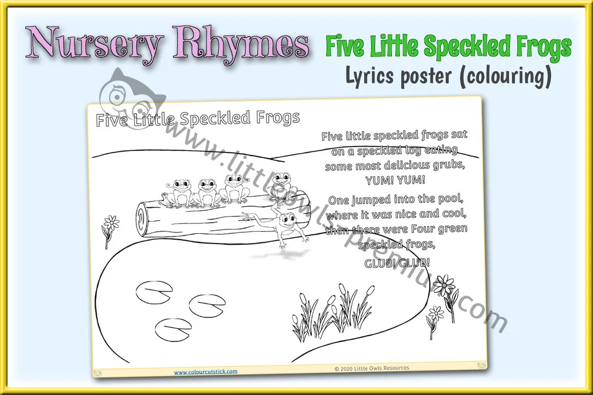 Free Nursery Rhyme Printable Early Years/EY (EYFS) resources/downloads ...
