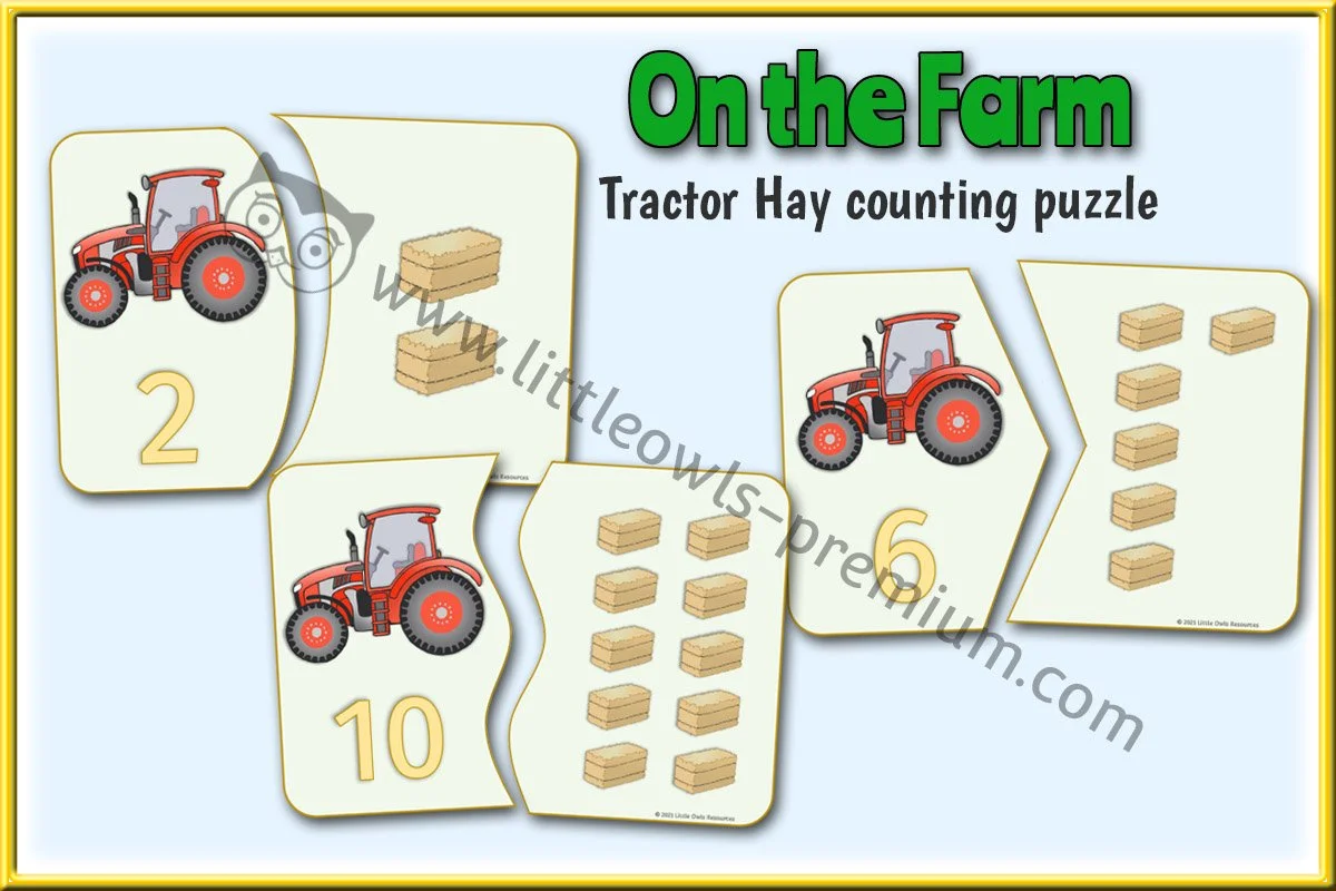FREE On The Farm printable Early Years/EY (EYFS) resources/downloads ...