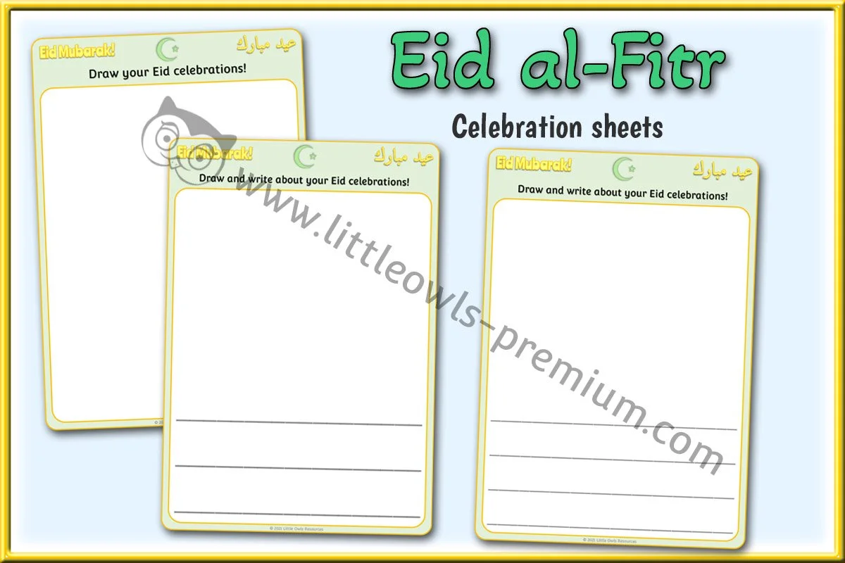 FREE Eid al-Fitr Resources/Activities/Display/Bunting for Early Years ...