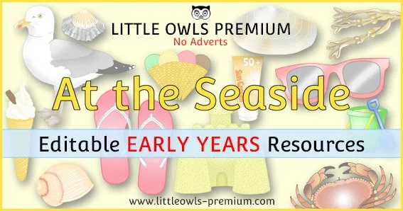 FREE 'Under the Sea' Topic/Sea Animals printable Early Years (EYFS ...