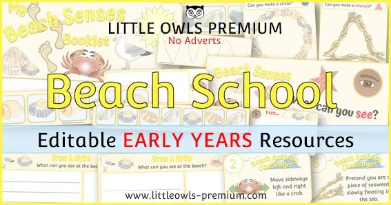 FREE 'Under the Sea' Topic/Sea Animals printable Early Years (EYFS ...