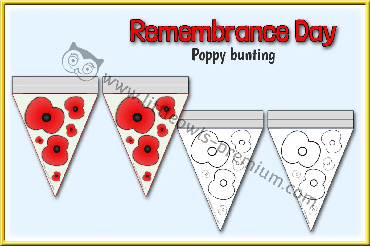 FREE Remembrance Day printable Early Years/EY (EYFS) resources ...