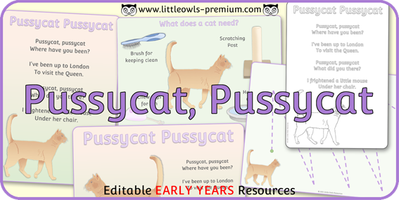 Free Nursery Rhyme Printable Early Years/EY (EYFS) resources/downloads ...