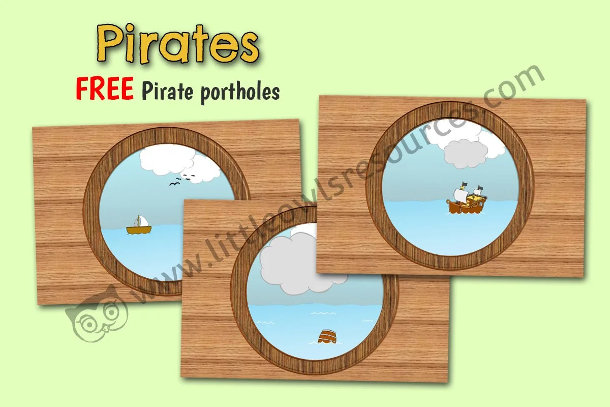 Pirate Ship Border