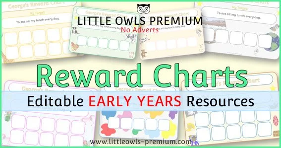 Owl Reward Chart Template