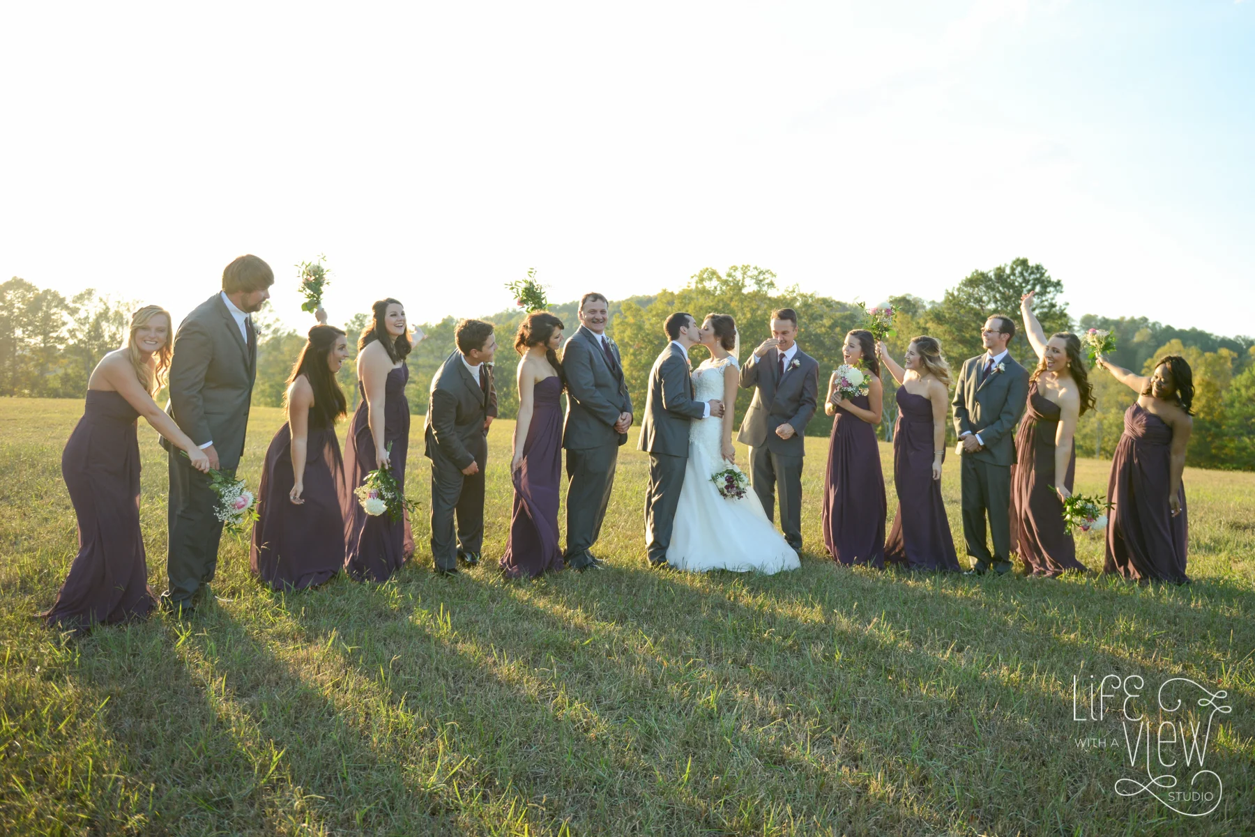Fall in Love on the Farm - Barn at Ross Farm Wedding — Life with a View ...