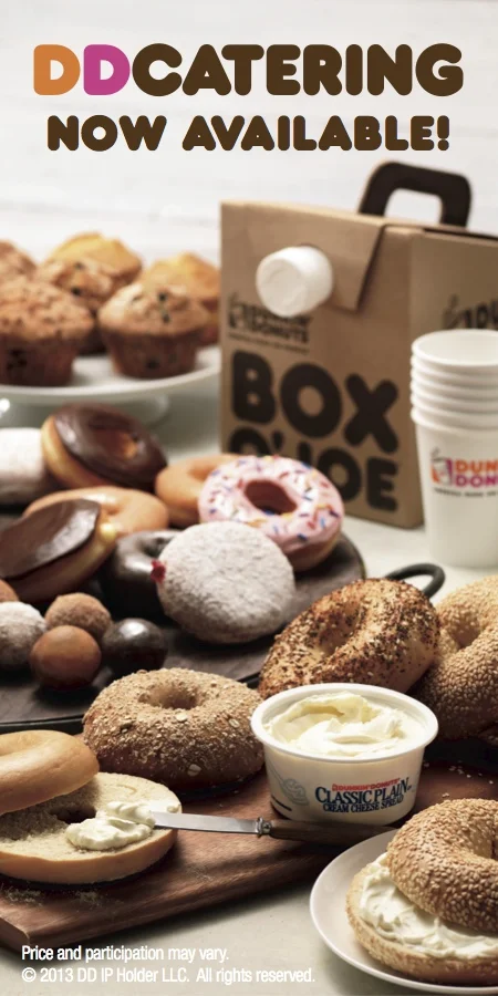 Dunkin' Menu — Dunkin' Donuts Catering