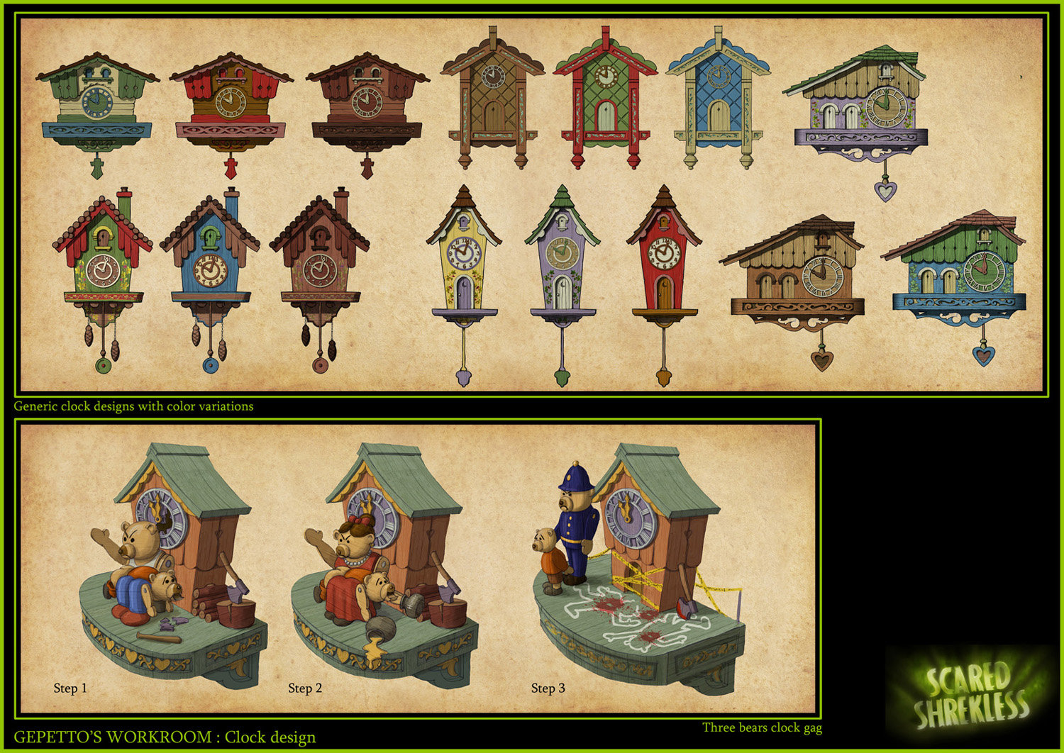 Scared Shrekless Pinocchio